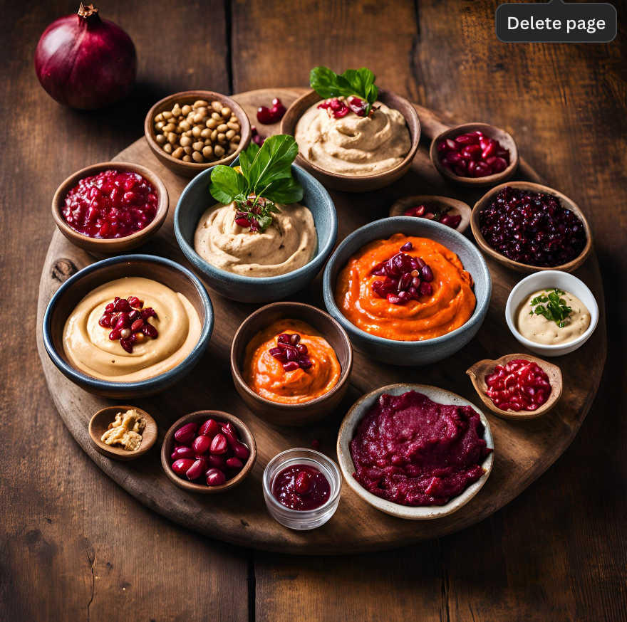 Appetizers Sampler - Levant Kitchen